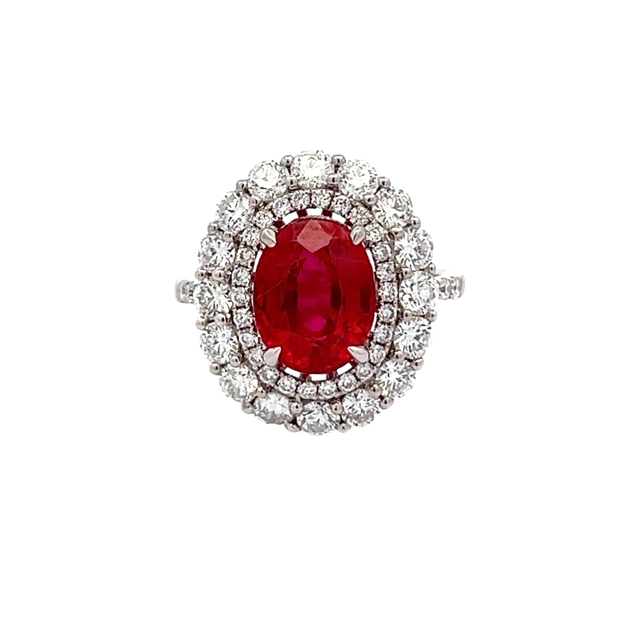 Oval Ruby Diamond Ring – Yanina-Co Jewelry